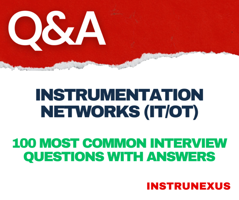 Instrumentation Networks – 100 Most Common Interview Questions with ...