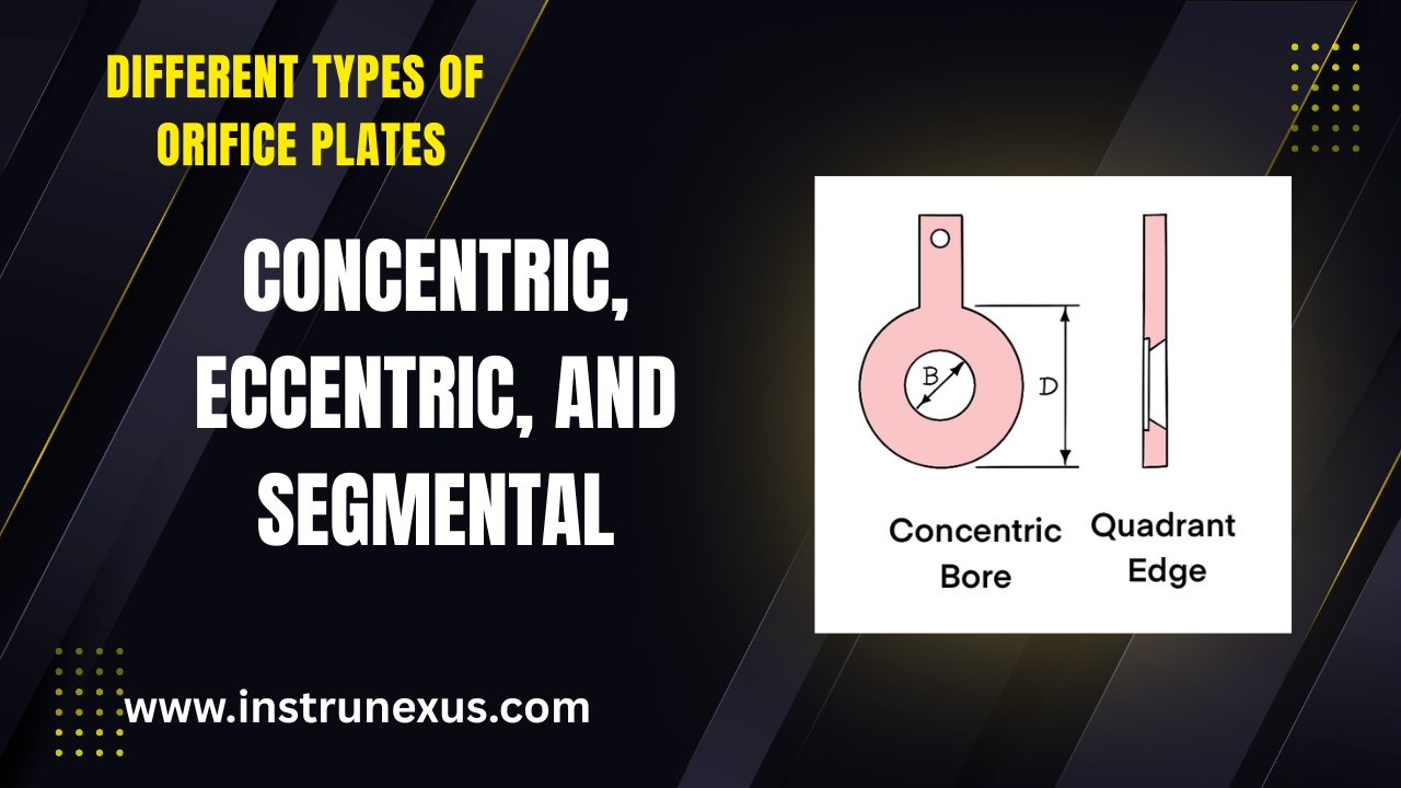 Understanding Different Types of Orifice Plates: Concentric, Eccentric ...