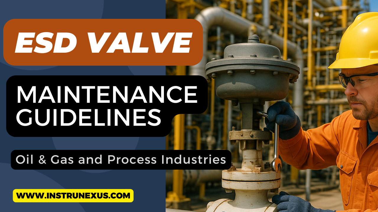 Comprehensive Guide to ESD Valve Maintenance for Sustained Performance ...