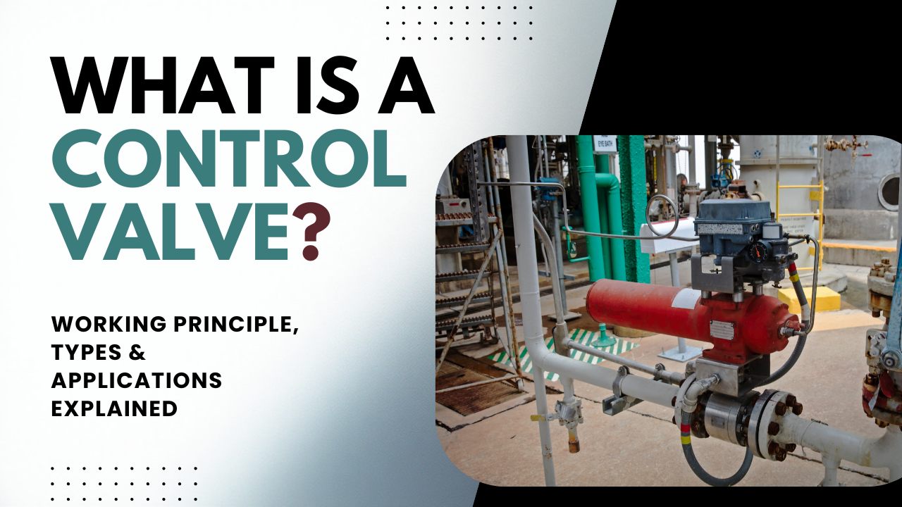What Is a Control Valve? Working Principle, Types & Applications ...