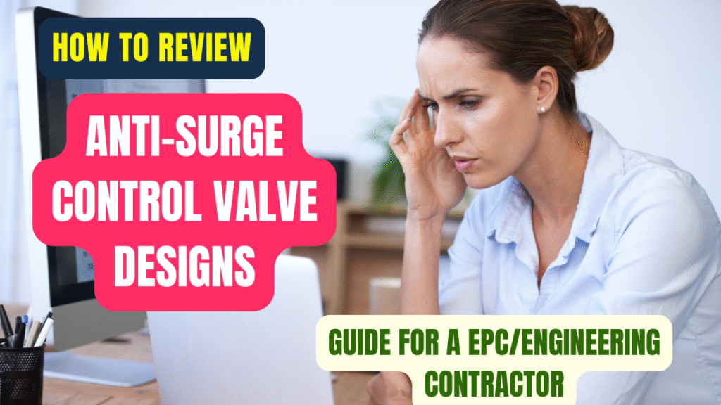 How to review Anti-Surge Control Valve Designs from Compressor Vendor ...