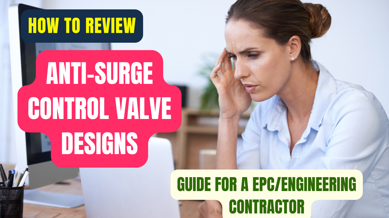 How to review Anti-Surge Control Valve Designs from Compressor Vendor ...