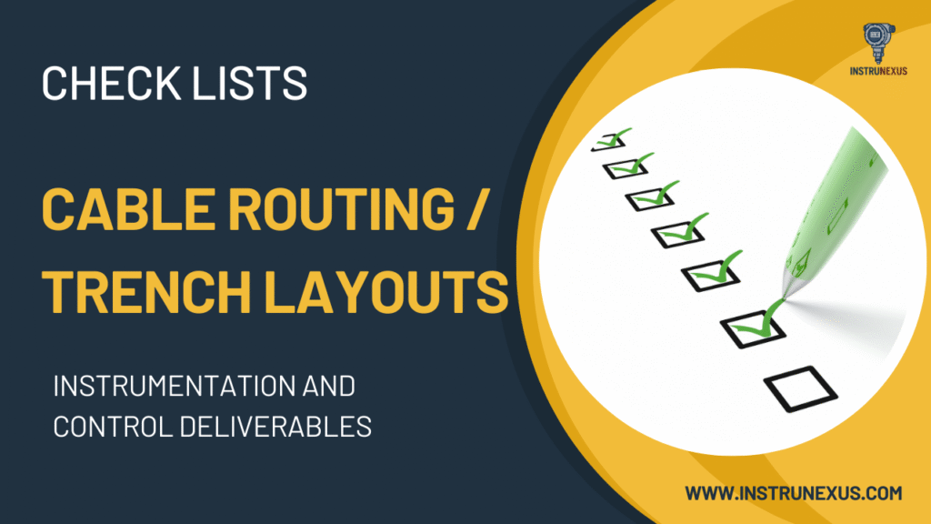 Cable Routing / Trench Layouts – Comprehensive I&C Engineering ...