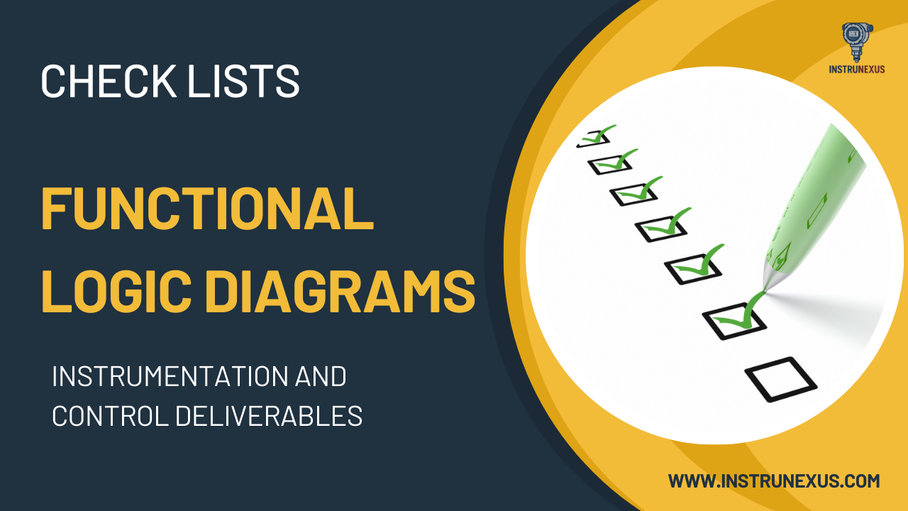 Functional Logic Diagrams – Comprehensive I&C Engineering Checklists ...
