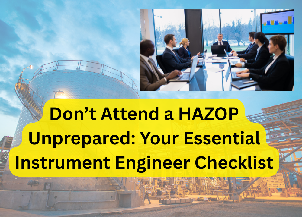 The Ultimate HAZOP Preparation Checklist for Instrument Engineers (2025 ...