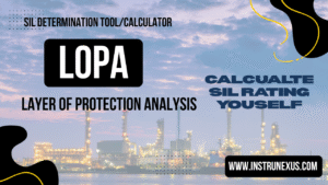 SIL Determination using Layer of Protection Analysis (LOPA) – InstruNexus