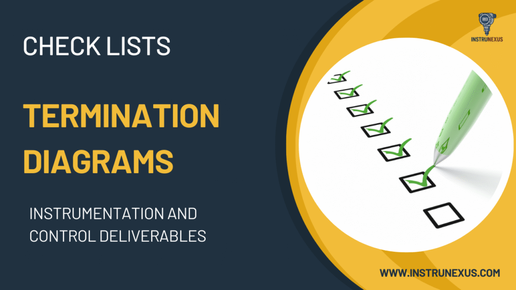 Termination Diagram - Comprehensive I&C Engineering Checklists for EPC ...