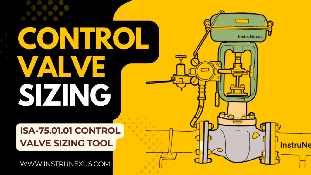 Control Valve Sizing Calculator – InstruNexus