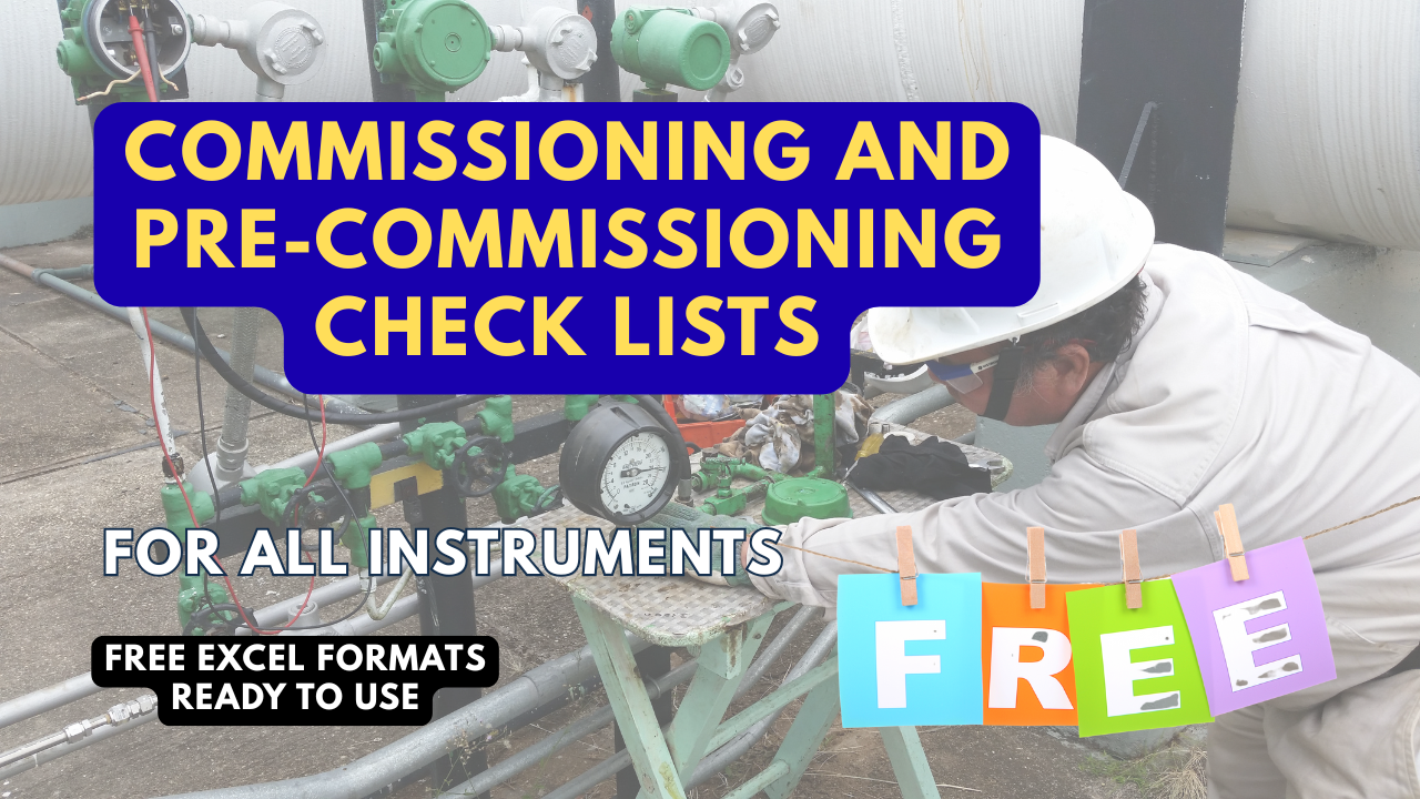 Instrument Pre-Commissioning Check Lists - Downloads - InstruNexus